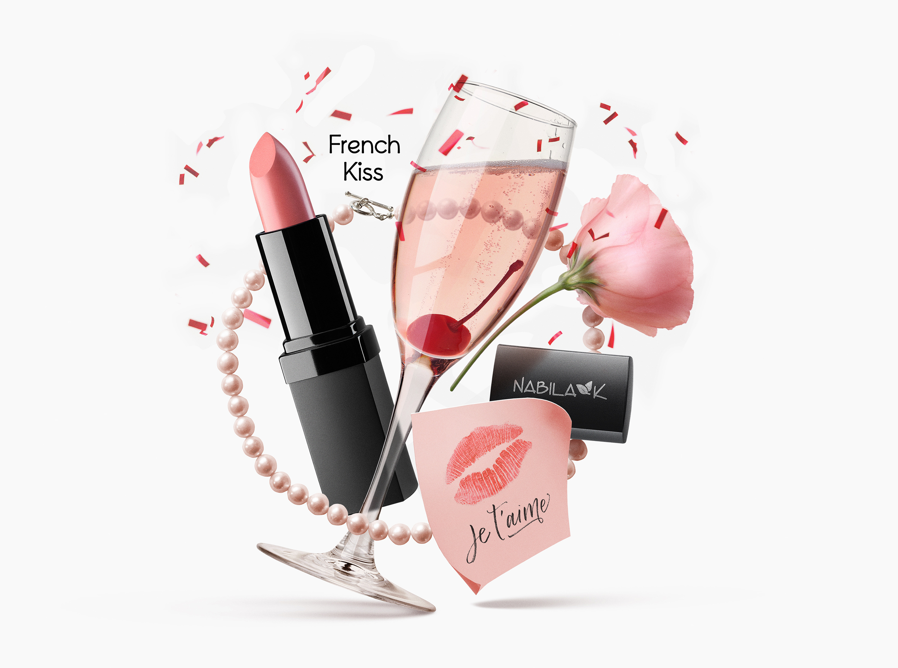 'Nabila K' lipstick - Mitin/Design