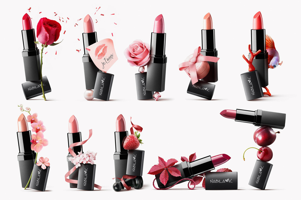 'Nabila K' lipstick - Mitin/Design