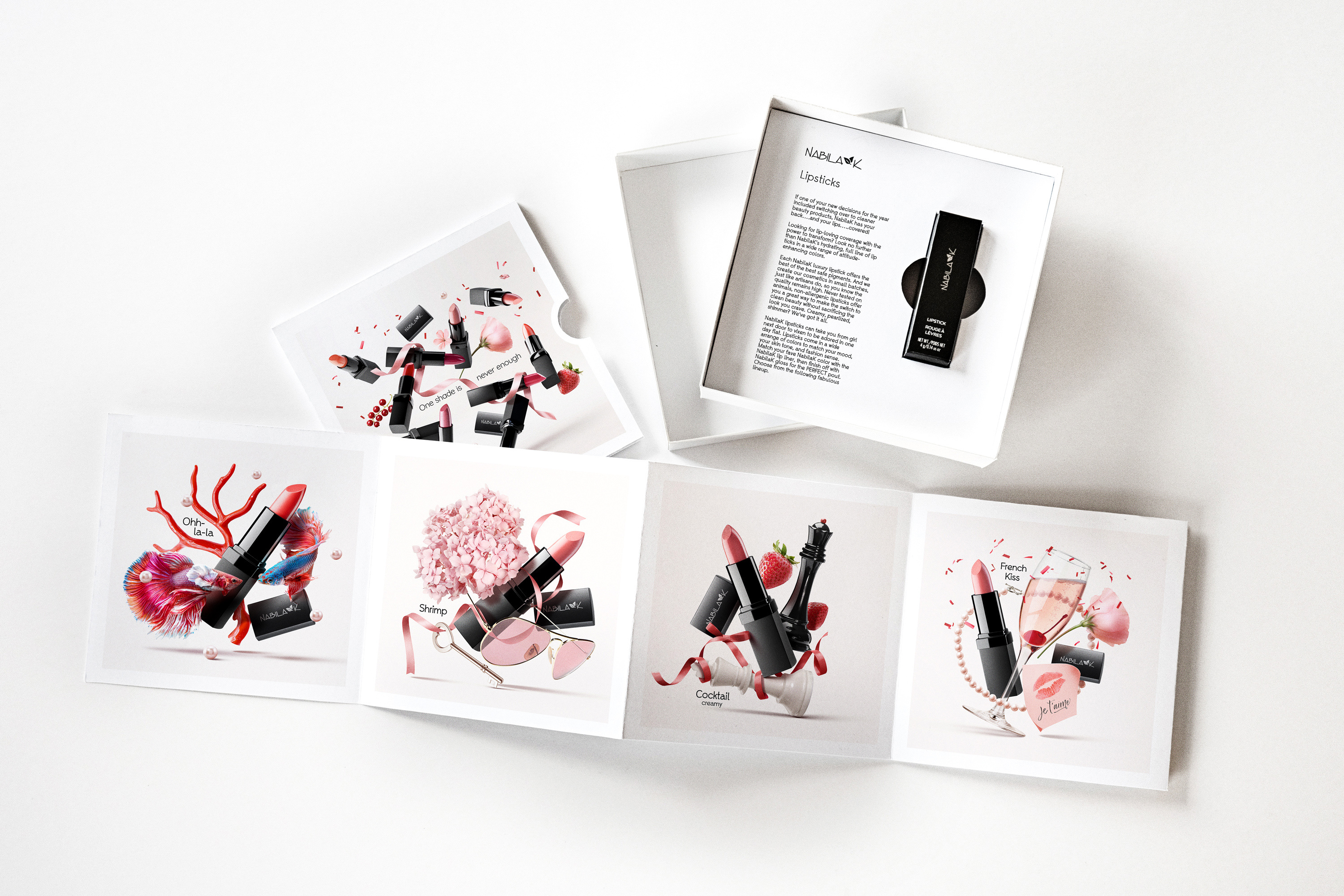 'Nabila K' lipstick - Mitin/Design