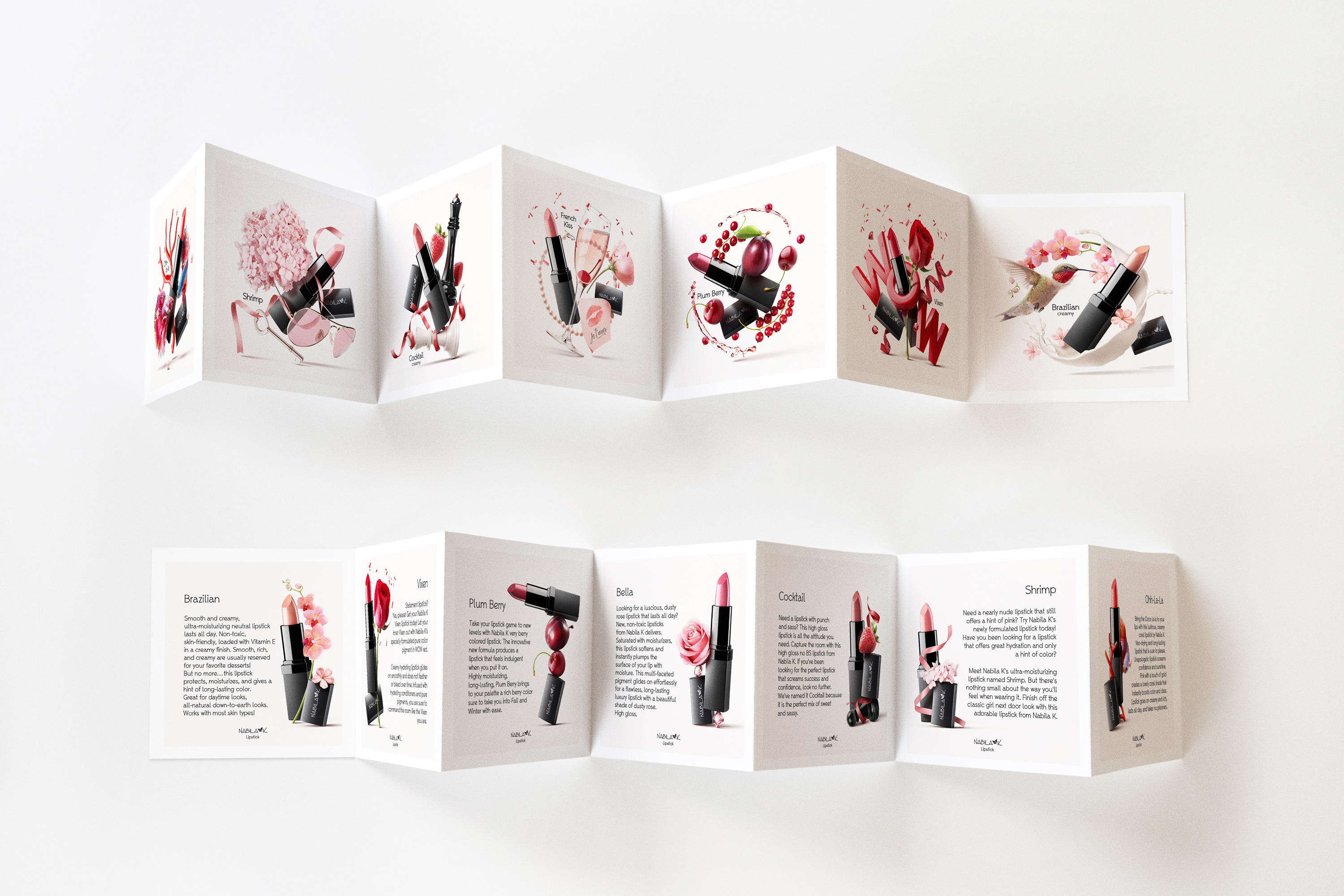 'Nabila K' lipstick - Mitin/Design