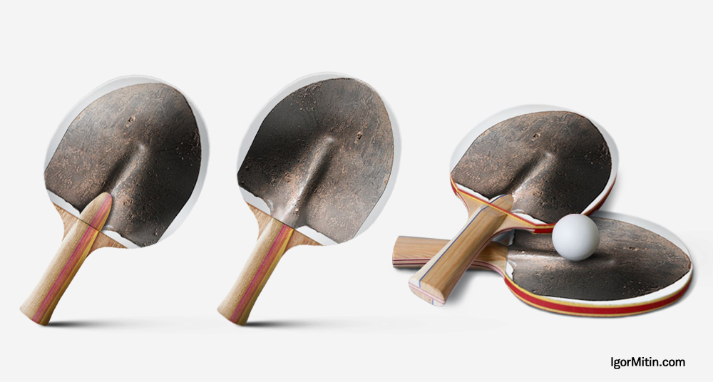 Ping pong paddles - Mitin/Design