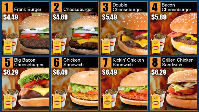 frank's digital menu boards - deena schaumburg