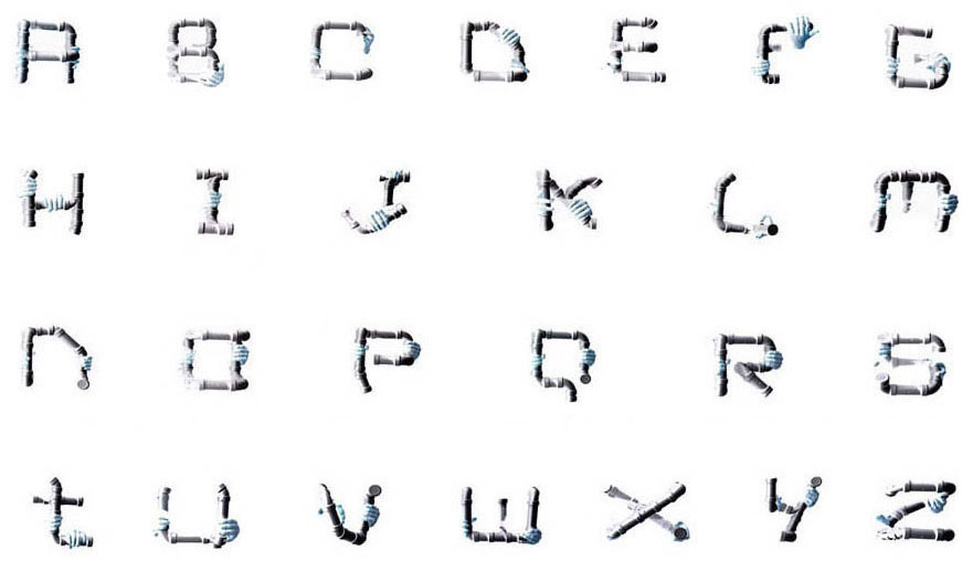 PVC font - christopher lopez