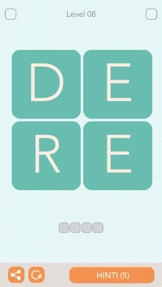 WordWise • Word puzzle app - Dylan Taylor Design