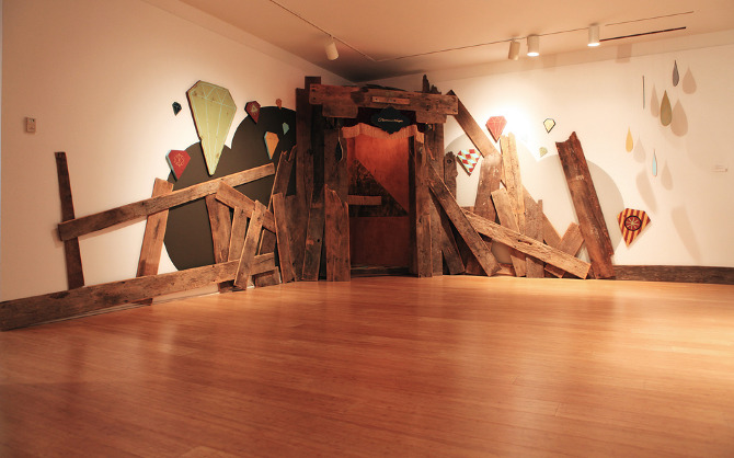 Exhibition Design: Art Shack - Tim Schwab