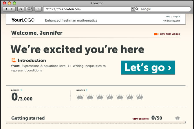 Knewton: Adaptive Learning Platform - zhaus