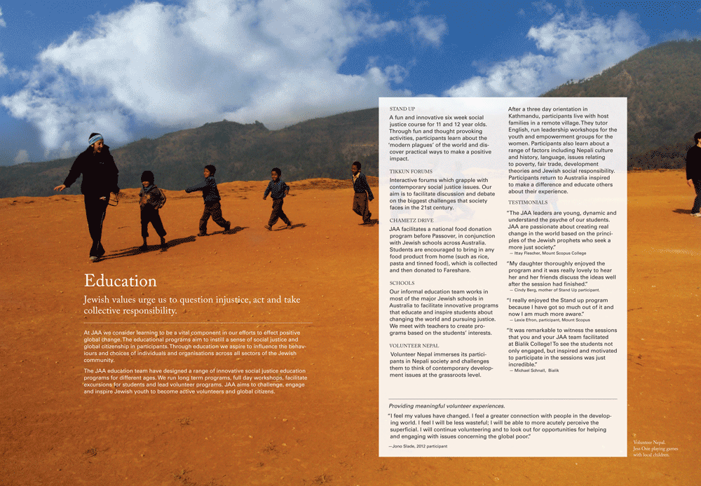 Jewish Aid Australia - Jamie Miller