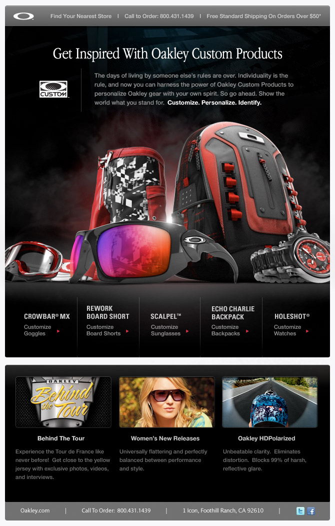 Oakley Email - DannyEvans.com