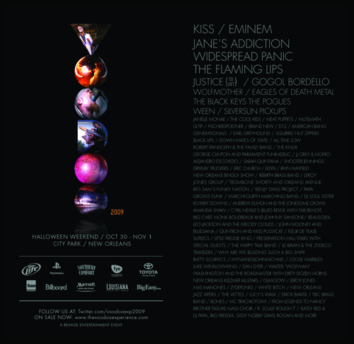 Voodoo Music Festival - grafica