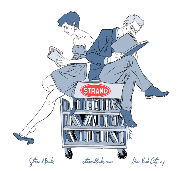 Strand Books Designs - Noah Illustration