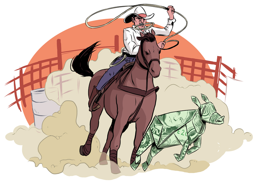 Funny Cartoon Rodeo Pictures