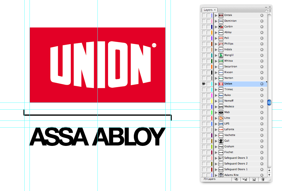 Assa Abloy Björn Larsson Graphic Design