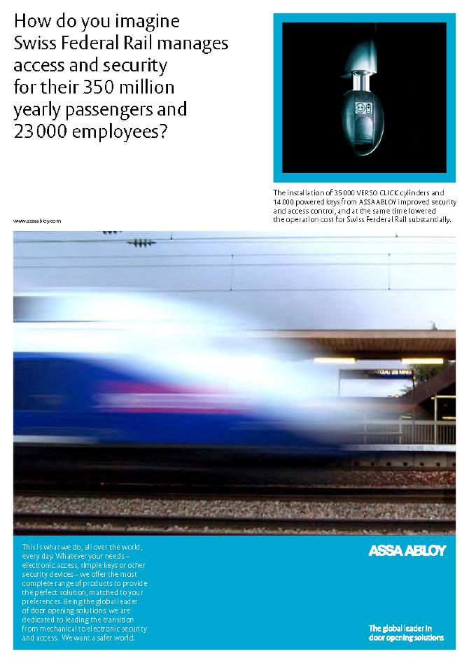 ASSA ABLOY - Björn Larsson Graphic design