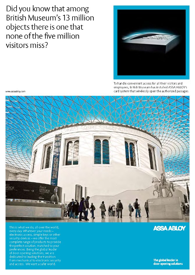ASSA ABLOY - Björn Larsson Graphic design