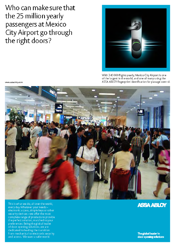 ASSA ABLOY - Björn Larsson Graphic design