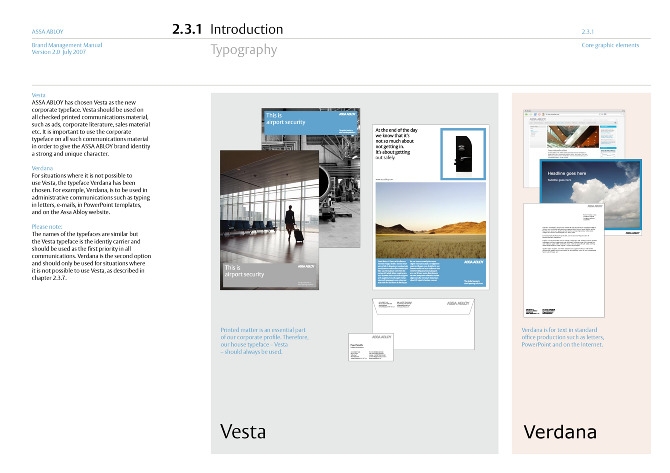 ASSA ABLOY - Björn Larsson Graphic design