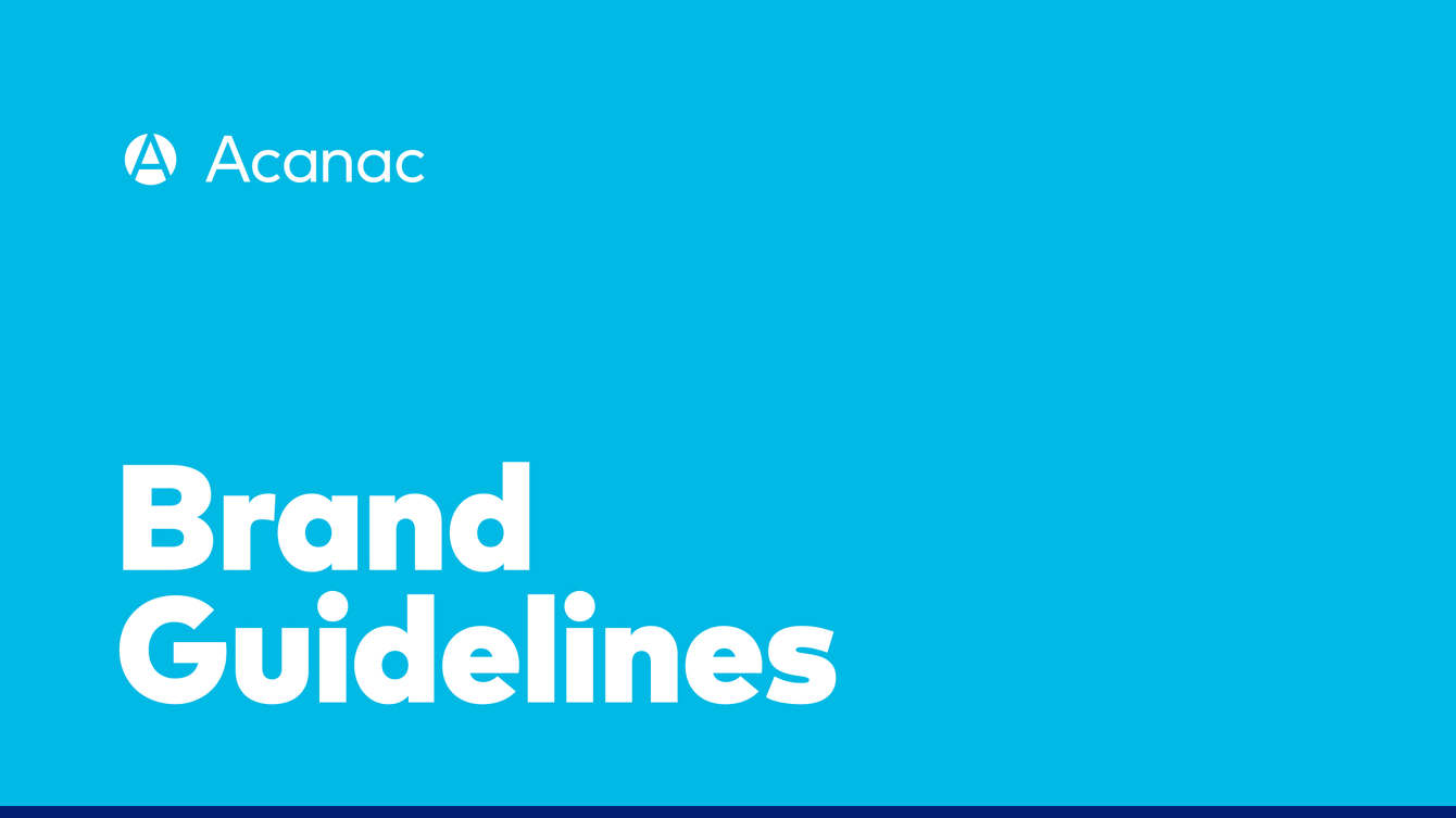 Acanac Brand Launch - The Hour is Here