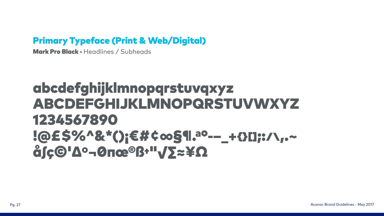 Acanac Brand Launch - The Hour is Here