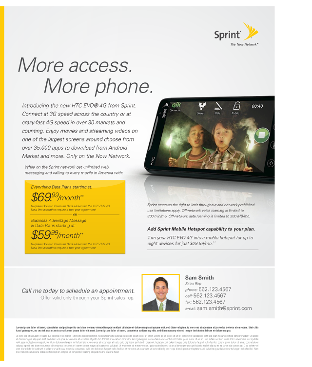 sprint ad - alexei udarbe