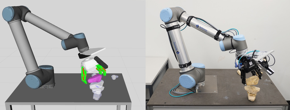 Stone Stacking Robot - hybrid-materiality
