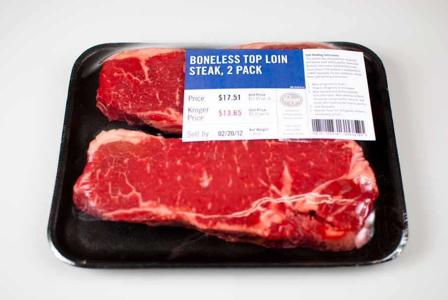 Kroger Meat Label - Nate Navasca | Graphic Designer