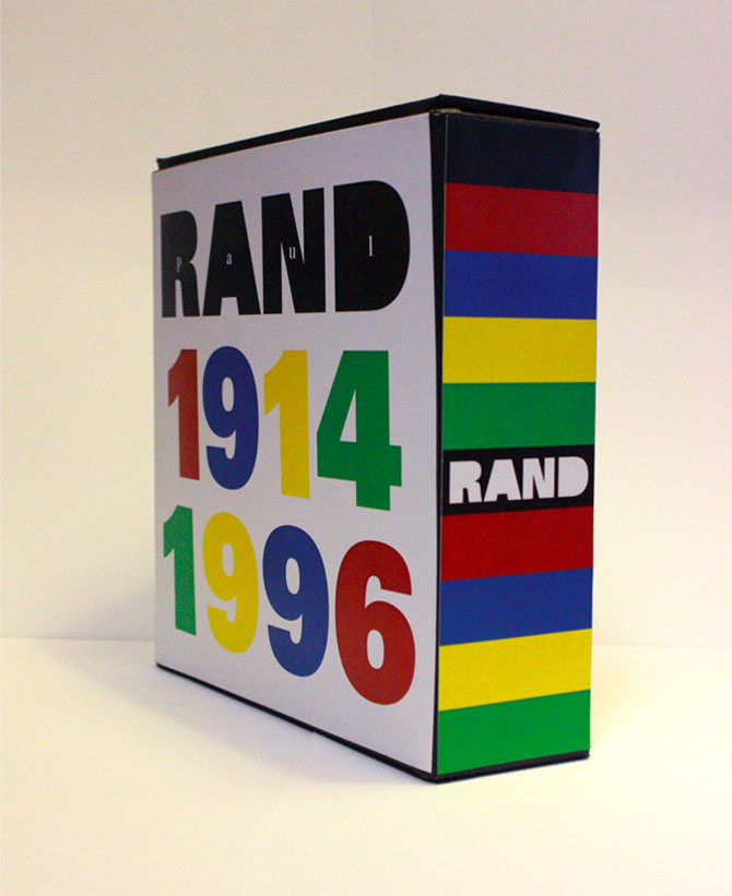 Paul Rand book - brian yohn design