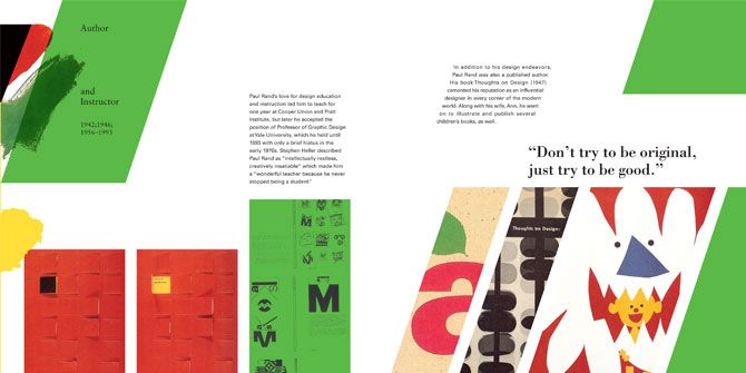 Paul Rand book - brian yohn design