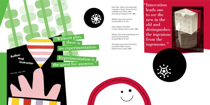 Paul Rand book - brian yohn design
