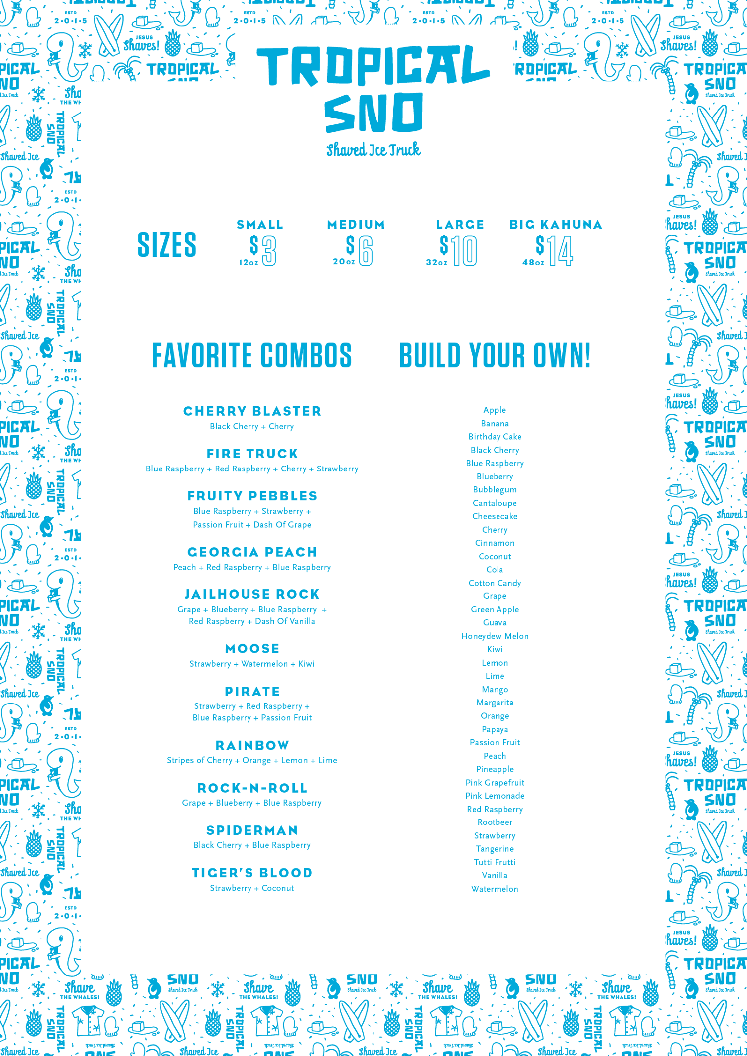 Tropical Sno - Rob Bratney | Graphic Designer