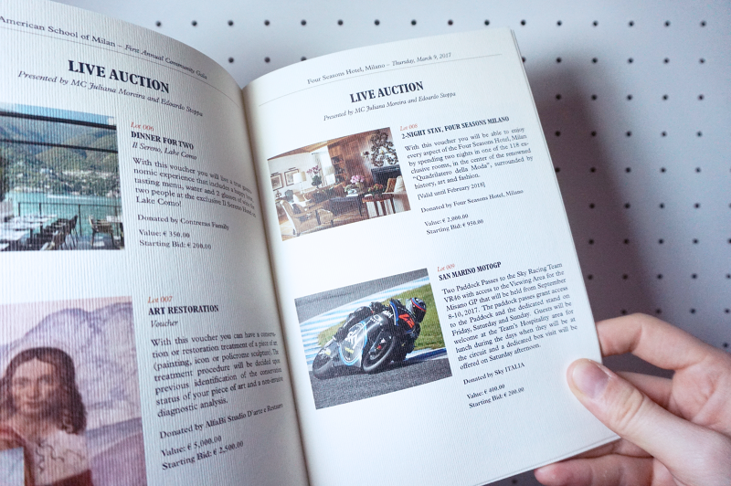 Gala Booklet - gianna | design