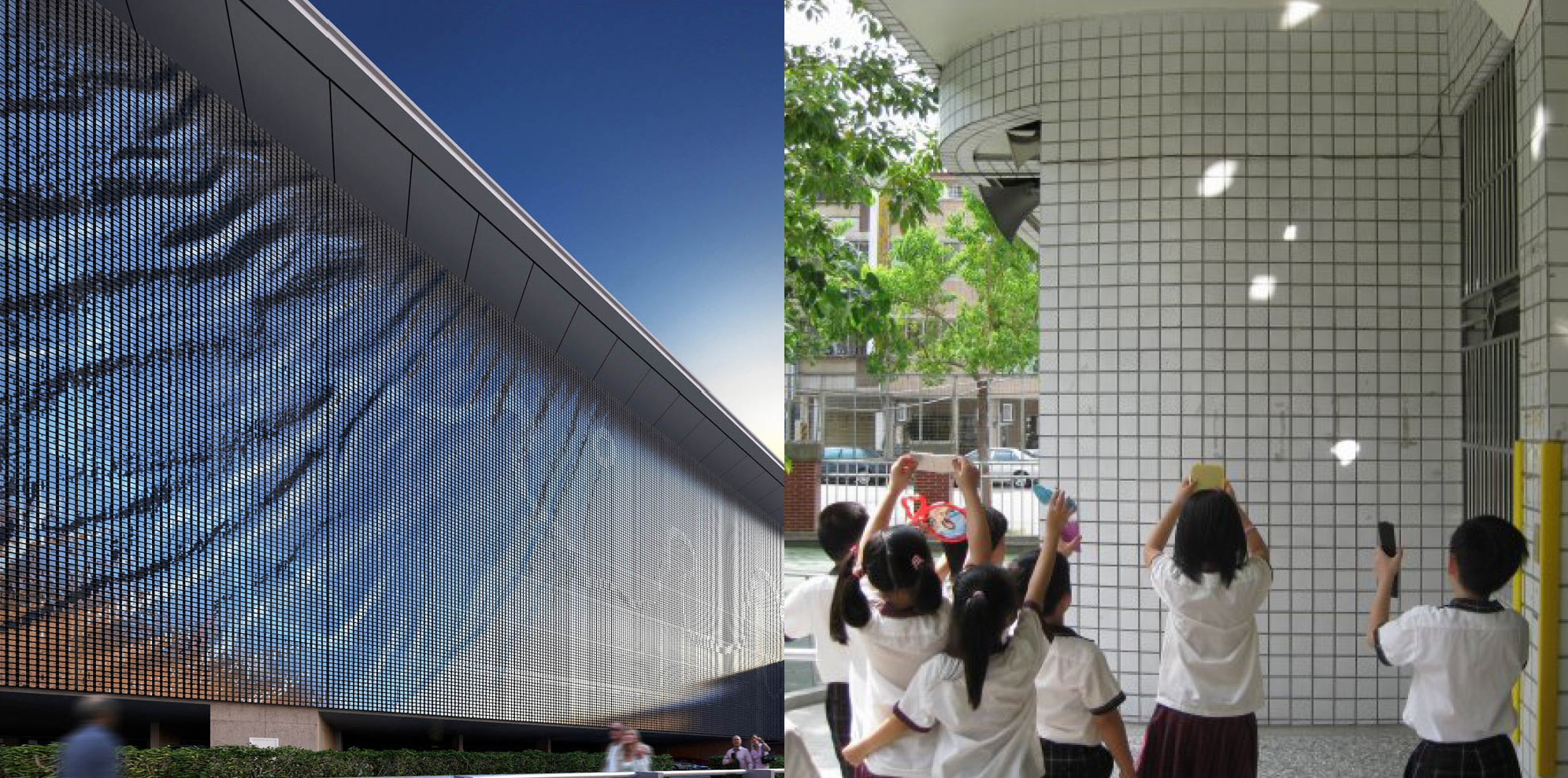 Kinetic Mirror Facade - YingWang