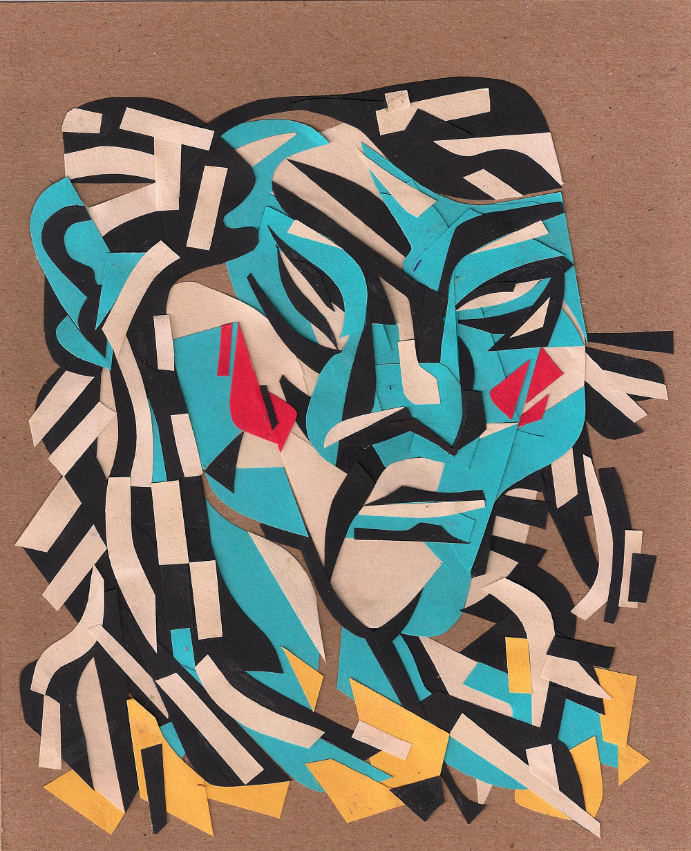 2016 PAPER COLLAGES - zack williams