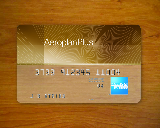 American Express: Aeroplan Clear Cards - Processed Cheese