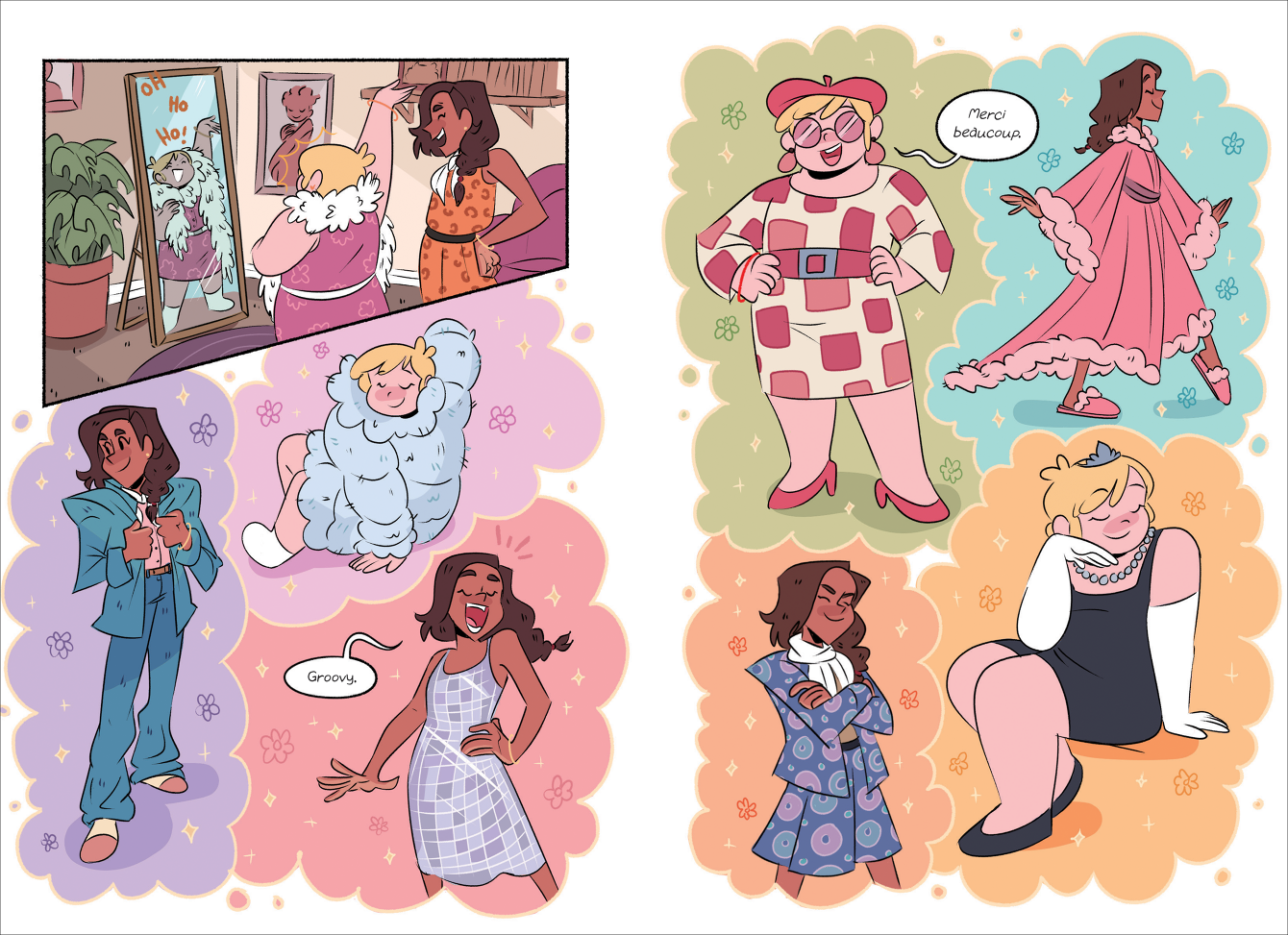 'Besties: Work It Out' Book Design - Stephanie Hays