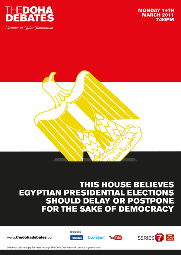 // Doha Debates Posters - celsobatista