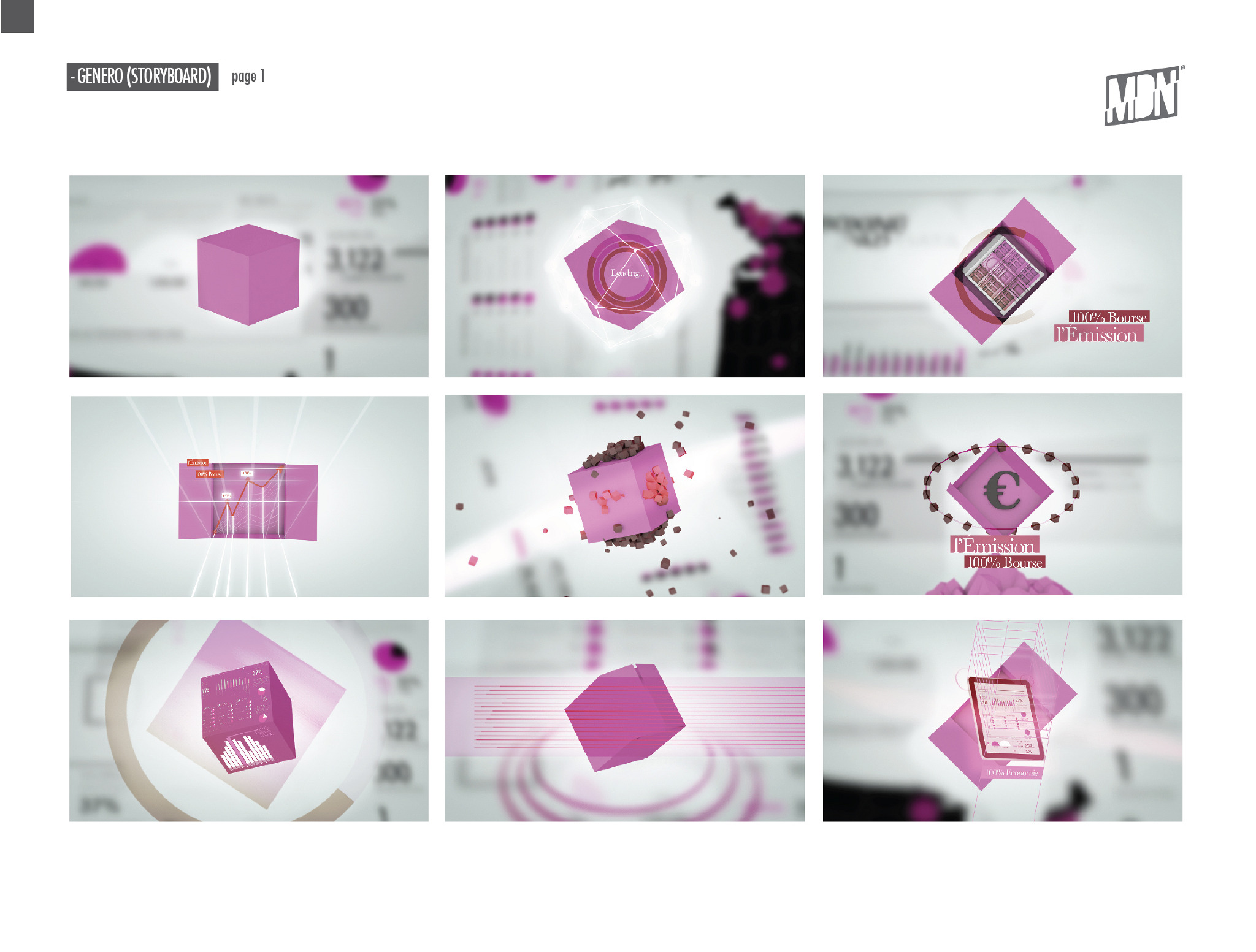 BFM Business (FR) - Bumpers Package HD - Branding, 3D & Motion Graphics ...