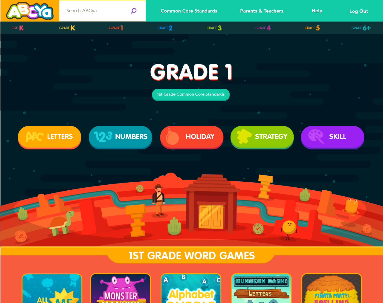 ABCya Website Redesign - Michael Hays, Illustrator, Designer, & Art ...