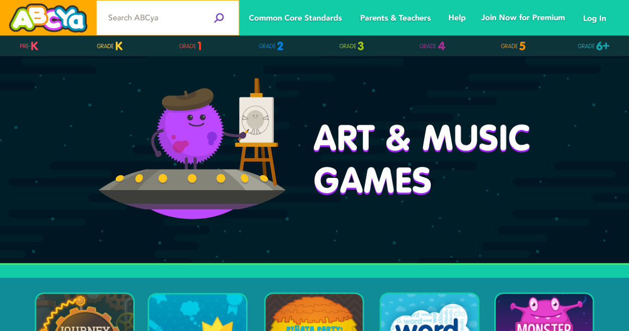 ABCya Website Redesign - Michael Hays, Illustrator, Designer, & Art ...
