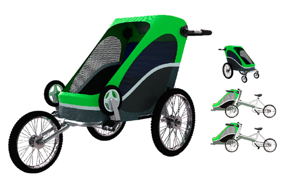 Zigo Leader X2 Carrier Bike - Brian Rhee