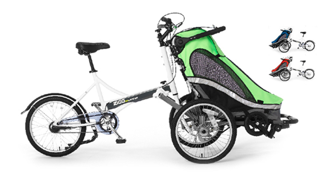 Zigo Leader X2 Carrier Bike - Brian Rhee