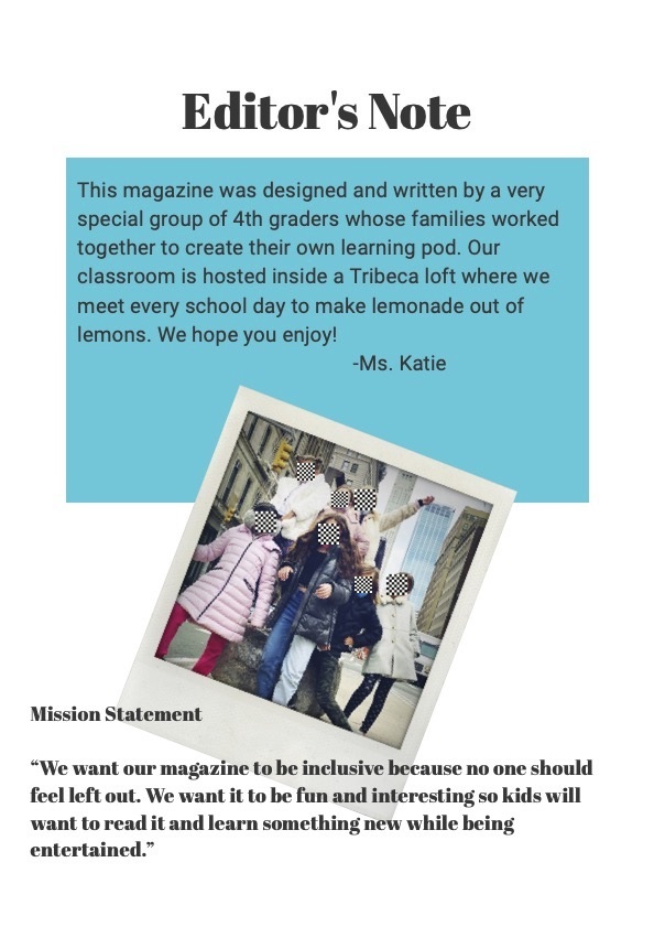 class magazine - Katherine Chanler