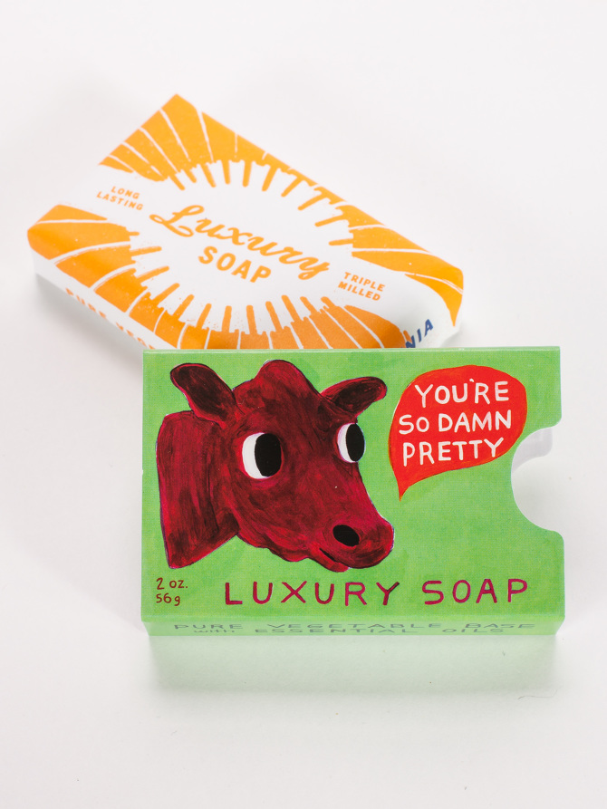 Luxury soaps at Blue Q - martharich