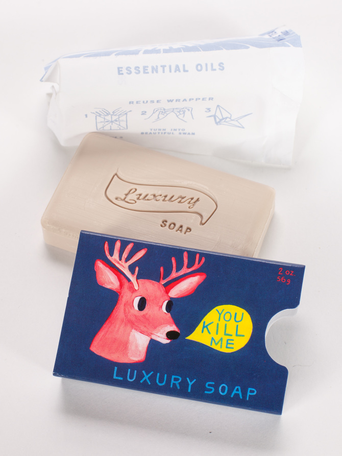 Luxury soaps at Blue Q - martharich