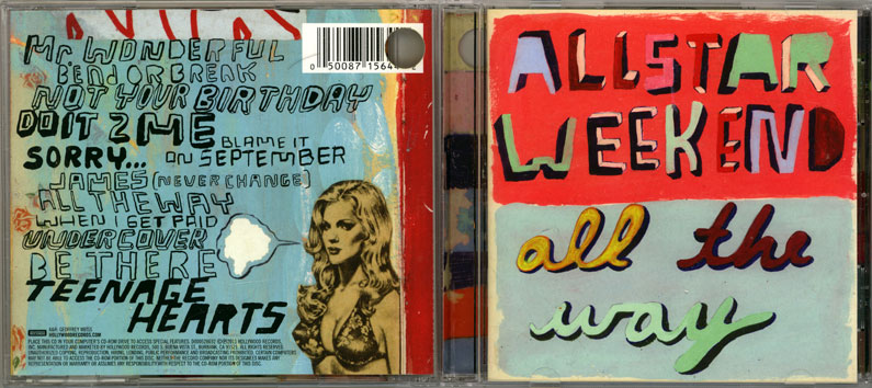 hollywood records CD cover - martharich