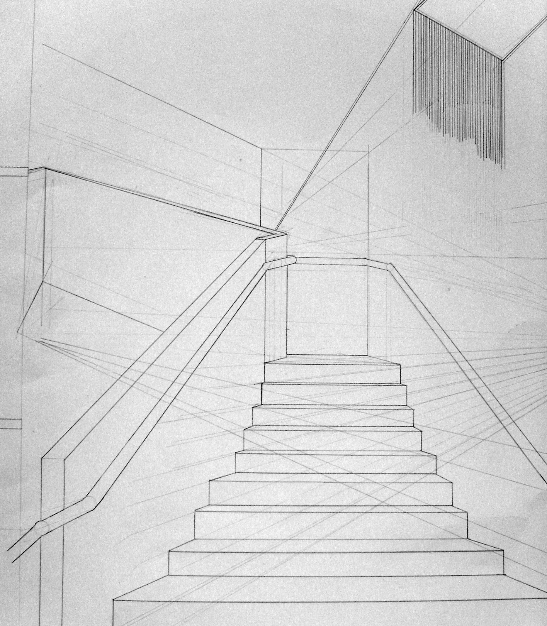 Hybrid Drawing - Theresa J. Mozinski Architecture Student