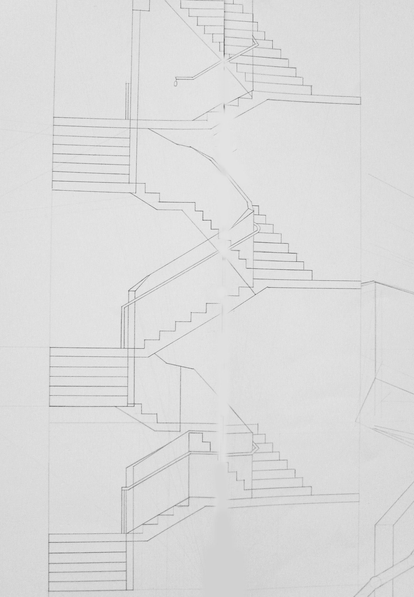 Hybrid Drawing - Theresa J. Mozinski Architecture Student