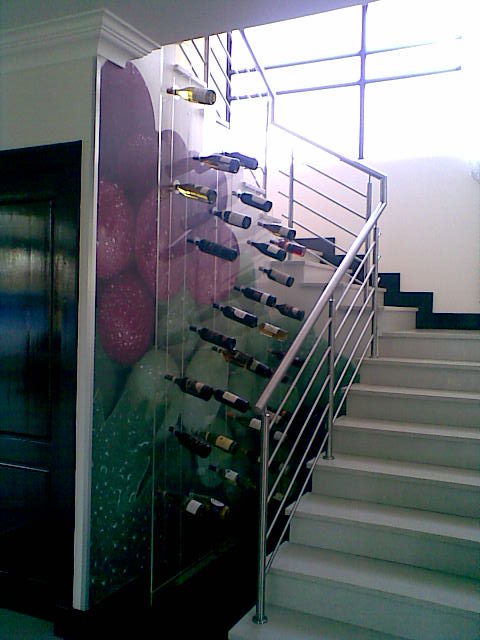 perspex wine rack - Cherry Cube Interior Consulting