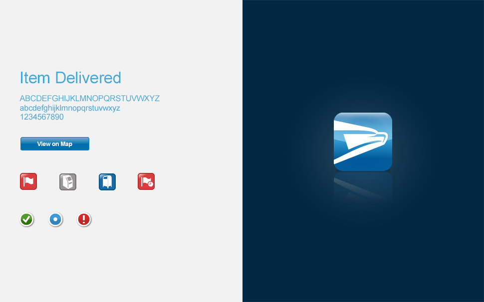 USPS iPhone App - Eric Lohman - Creative Director