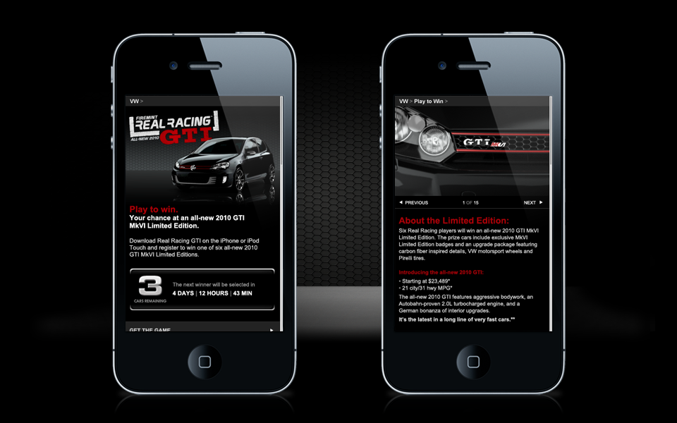 Real Racing GTI - Eric Lohman - Creative Director