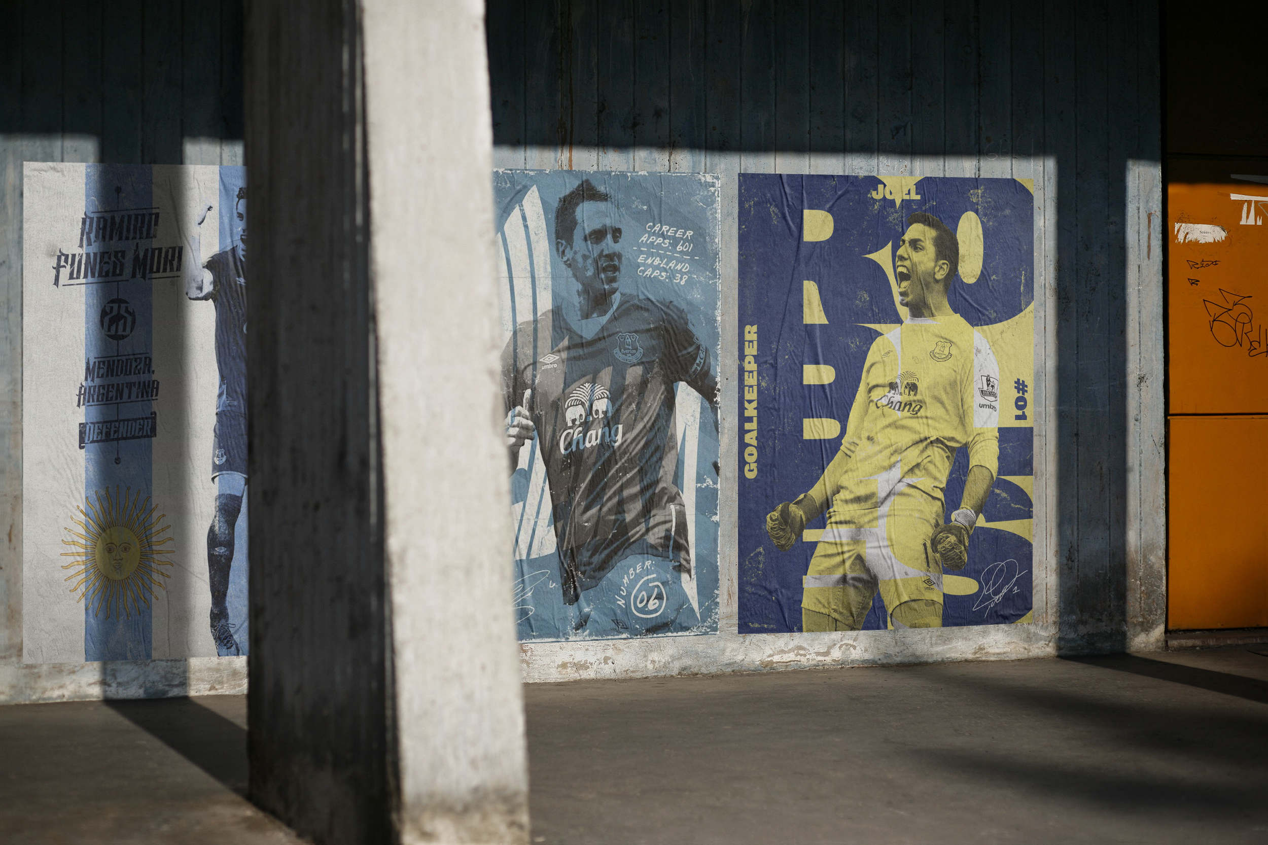 Everton Programme Covers - Graeme Helliwell